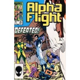 Alpha Flight (1983) # 26 (8.0-VF) John Byrne, Omega Flight House Of M ...