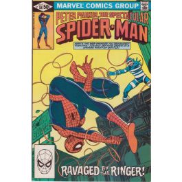 Spectacular Spider-Man (1976) # 58 (7.5-VF-) The Ringer House Of M Comics
