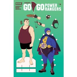 Go Go Power Rangers (2017) # 6 Cover E (8.0-VF) Paper Doll Variant ...