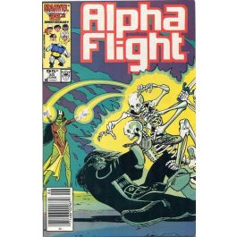 Alpha Flight (1983) # 35 Newsstand (4.0-VG) 1st Eaglet House Of M Comics