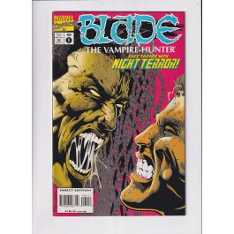 Blade The Vampire Hunter (1994) # 5 (7.0-FVF) (591571) Signed by Ian ...