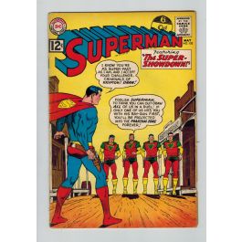 Superman (1939) # 153 (3.5-VG-) (1038594) 1/2" spine split House Of M ...