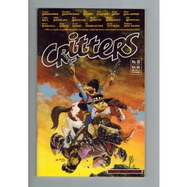 Critters (1986) # 50 (8.0-VF) (1939235) FINAL ISSUE, 1st Johnny Depp in ...