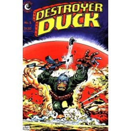 Destroyer Duck (1982) # 5 (6.0-FN) Jack Kirby/Jerry Siegel House Of M ...