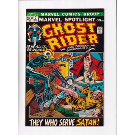 Marvel Spotlight (1971) # 7 (6.5-FN+) (1685873) 3rd Appearance Ghost ...
