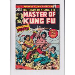Master of Kung Fu (1974) # 22 (4.0-VG) (1844089) Kang Marvel Value ...