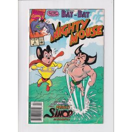 Mighty Mouse (1990) # 3 Newsstand (6.0-FN) Bat-Bat, John Byrne cover ...
