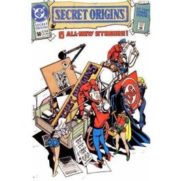 Secret Origins (1986) # 50 (6.0-FN) 6 All-New Stories Final Issue House ...