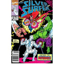 Silver Surfer (1987) # 58 Newsstand (6.0-FN) Infinity Gauntlet, Thanos ...