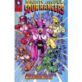 Spandex Tights (1994) # 6 (7.0-FVF) Power Rangers Spoof House Of M Comics