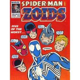 Spider-Man and Zoids (1986) # 47 (5.0-VGF) UK Magazine House Of M Comics
