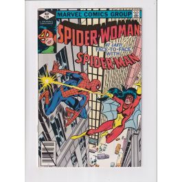 Spider-Woman (1978) # 20 (8.5-VF+) (1303364) 1st Spider-Man meets ...