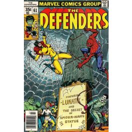 Defenders (1972) # 61 (5.0-VGF) Spider-Man House Of M Comics