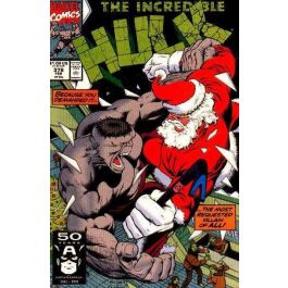 Incredible Hulk (1962) # 378 (9.2-NM) Hulk vs. Santa, Christmas issue ...