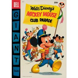 Walt Disney's Mickey Mouse Club Parade (1955) # 1 (3.0-GVG) House Of M ...