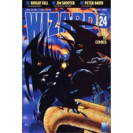 Wizard The Comics Magazine (1991) # 24 (8.0-VF) Magazine, W/ poster ...