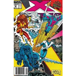 X-Factor (1986) # 50 Newsstand (5.0-VGF) LIEFELD/MCFARLANE COVER House ...