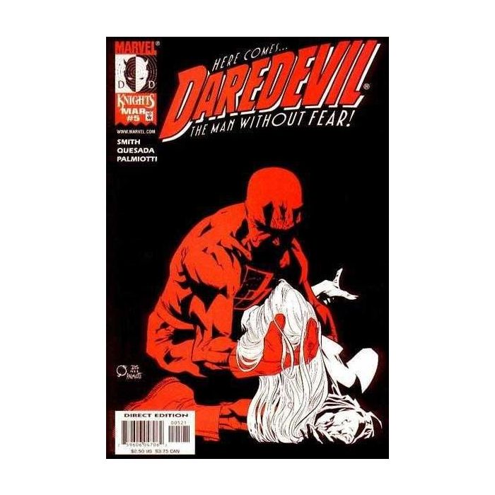Daredevil (1998) # 5 Cover B (9.0-VFNM) Joe Quesada Variant, Bullseye ...
