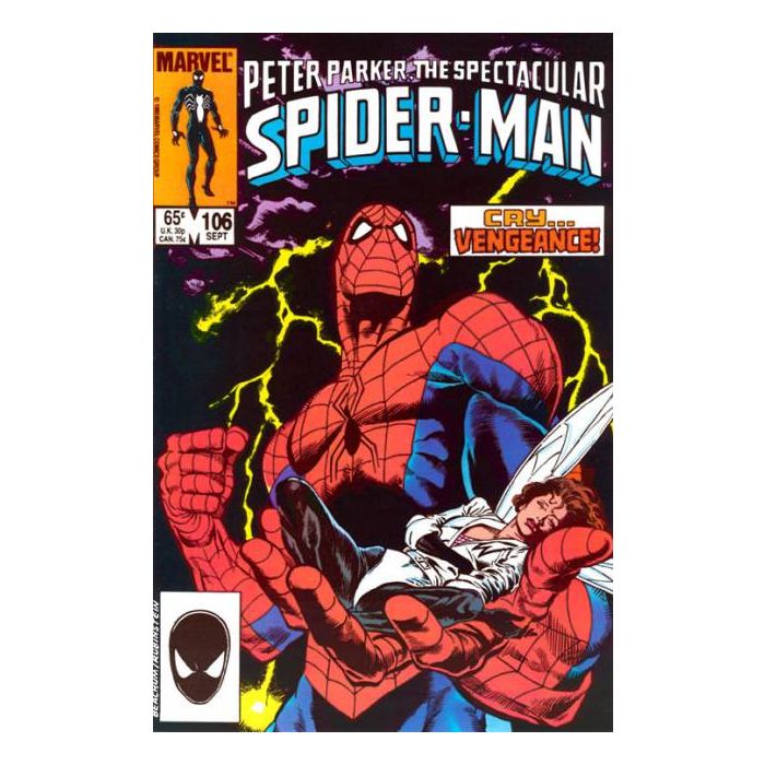 Spectacular Spider-Man (1976) # 106 (6.0-FN) Wasp, Paladin House Of M Comics