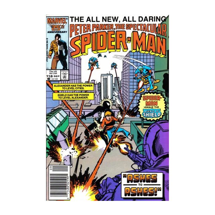 Spectacular Spider-Man (1976) # 118 Newsstand (6.5-FN+) Agents of ...