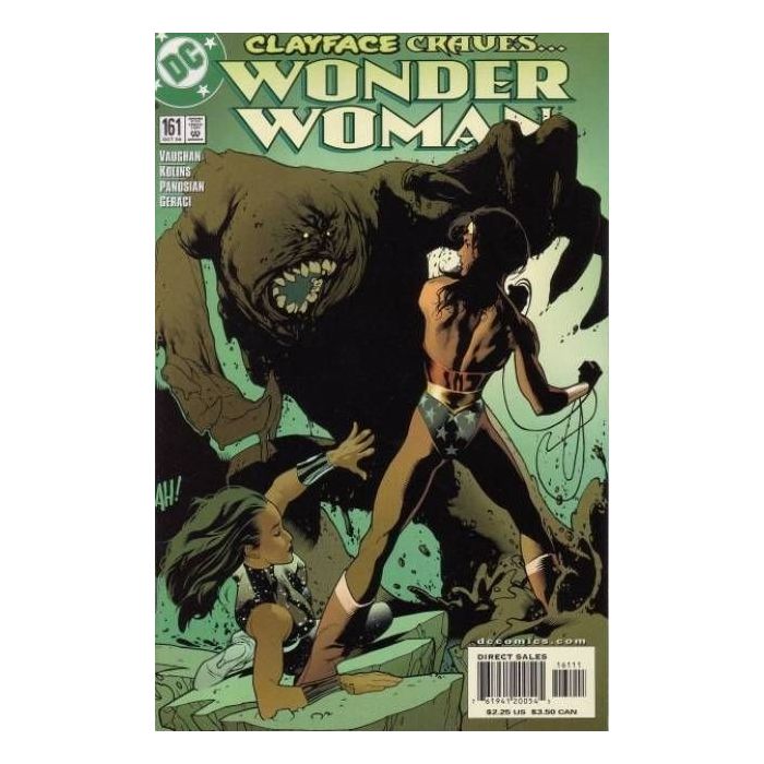 Wonder Woman (1987) # 161 (6.0-FN) Adam Hughes cover, Clayface House Of ...