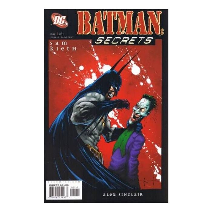 Batman Secrets (2006) # 1-5 (9.0-VFNM) Sam Kieth COMPLETE SET House Of ...