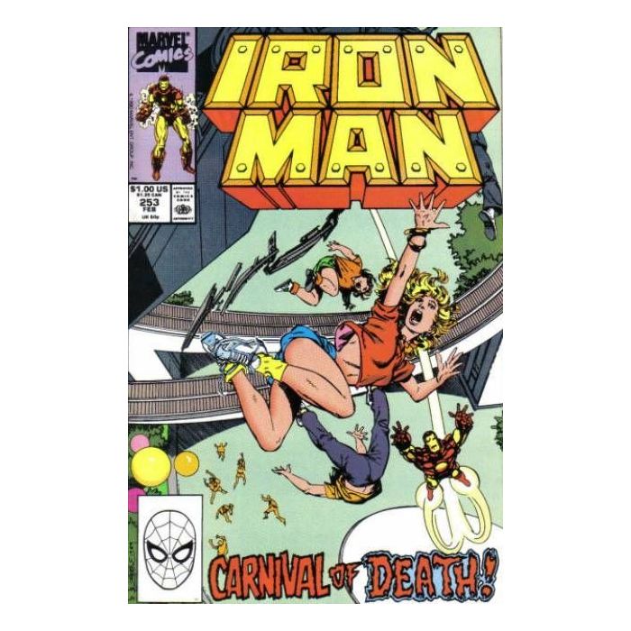 Iron Man (1968) # 253 (7.0-FVF) John Byrne cover, Gene Colan art House ...