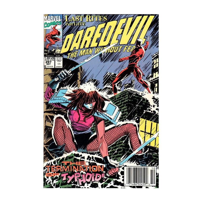 Daredevil (1964) # 297 Newsstand (6.0-FN) Typhoid Mary House Of M Comics