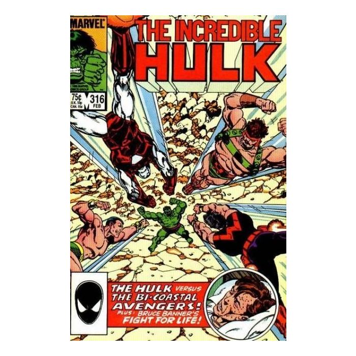 Incredible Hulk (1962) # 316 (7.0-FVF) She-Hulk, Iron Man, Namor ...