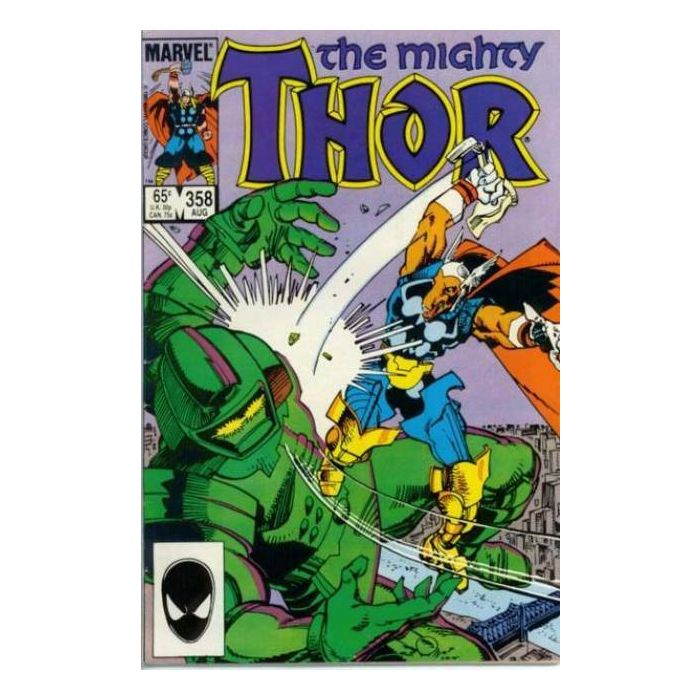 Thor (1962) # 358 (7.0-FVF) Beta Ray Bill, Titanium Man House Of M Comics