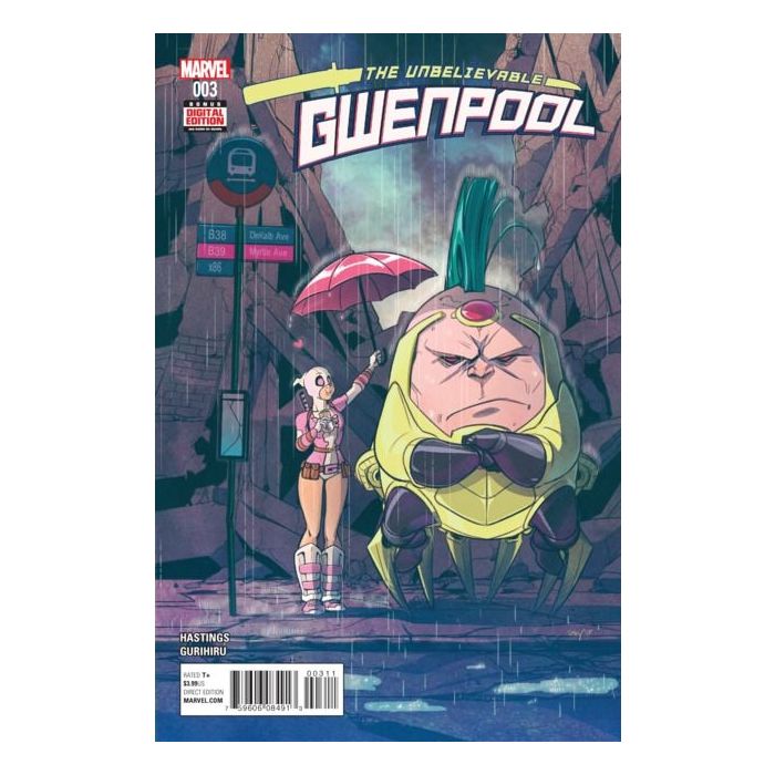 Unbelievable Gwenpool (2016) # 3 (8.0-VF) M.O.D.O.K. Doctor Strange ...