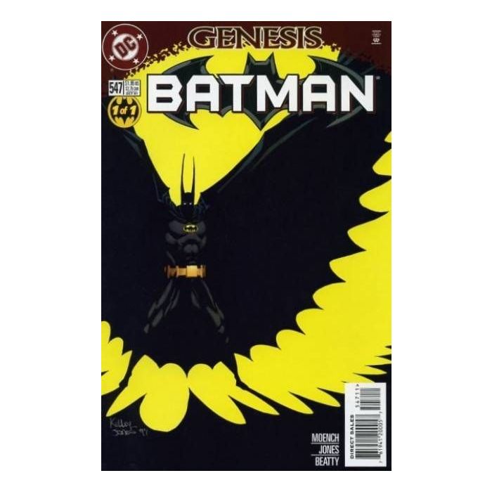 Batman (1940) # 547 (6.0-FN) Genesis Tie-In House Of M Comics