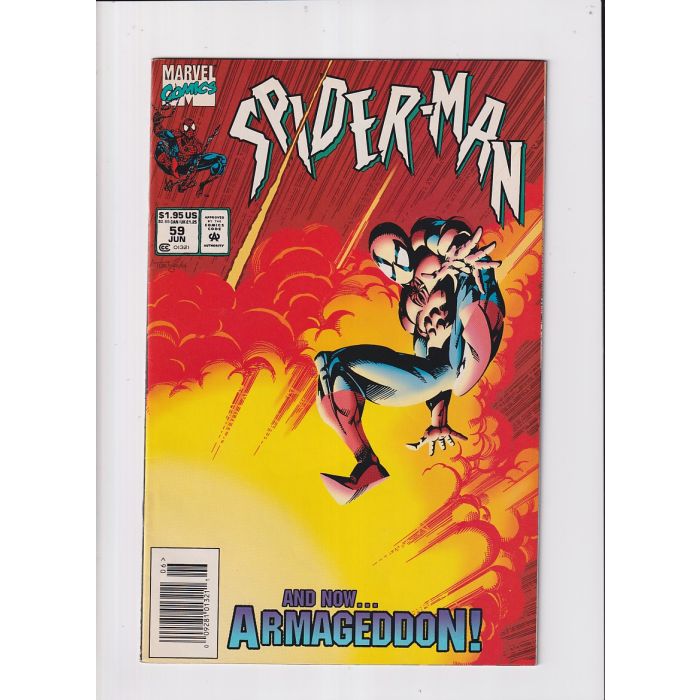 Spider-Man (1990) # 59 Newsstand (6.0-FN) Dr. Judas, Traveller, Scrier ...