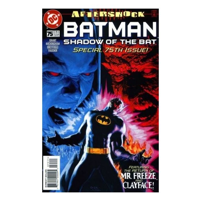 Batman Shadow of the Bat (1992) # 75 (6.0-FN) Aftershock, Mr. Freeze ...