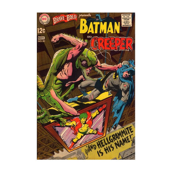 Brave and the Bold (1955) # 80 (4.0-VG) Batman, The Creeper, Neal Adams ...