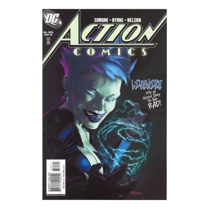 Action Comics (1938) # 835 (7.0-FVF) John Byrne, 1st DCU Appearance ...