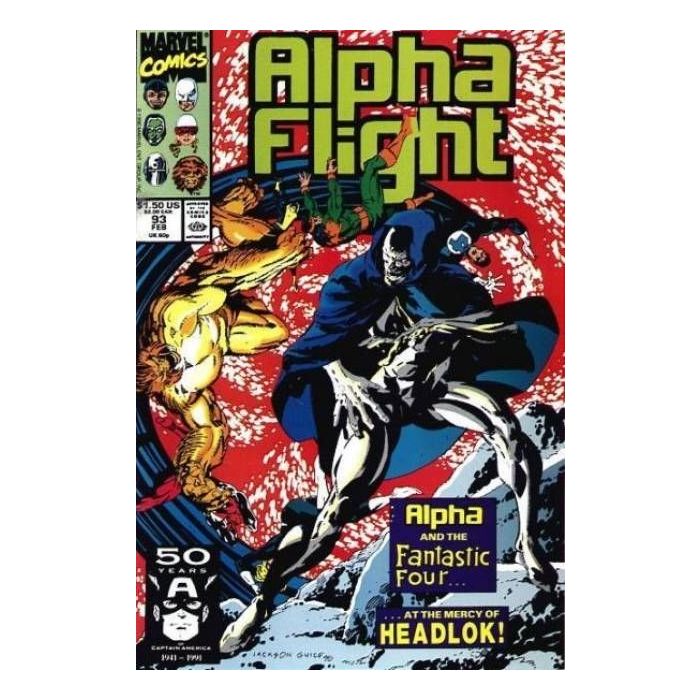 Alpha Flight (1983) # 93 (7.0-FVF) Fantastic Four, Headlok House Of M ...