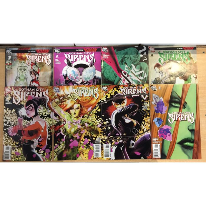 Gotham City Sirens (2009) # 1-26 (7.5/9.0-VF-/VFNM) (603854) Complete ...