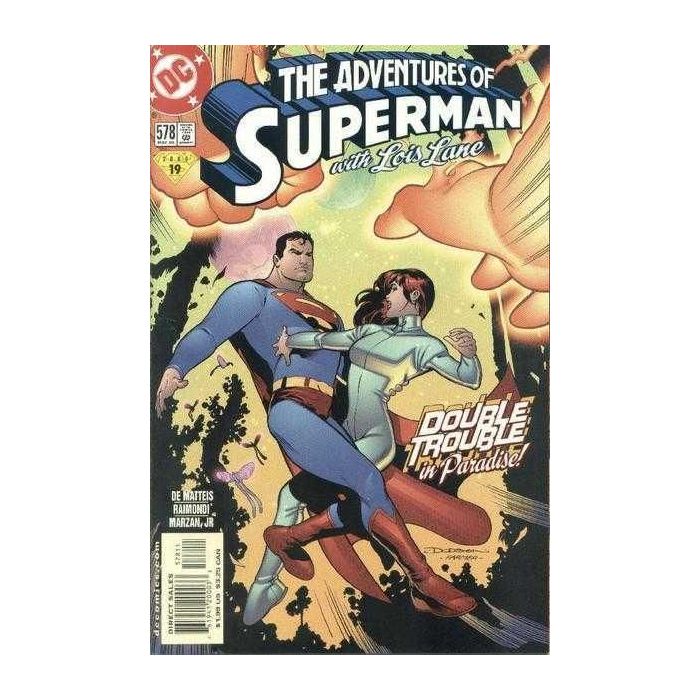 Adventures of Superman (1987) # 578 (6.0-FN) Terry Dodson cover House ...