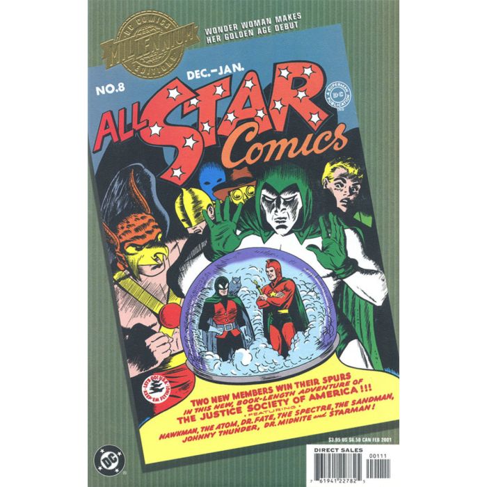 All Star Comics (1940) # 8 Millennium Edition (2000) (7.0-FVF) 1st ...