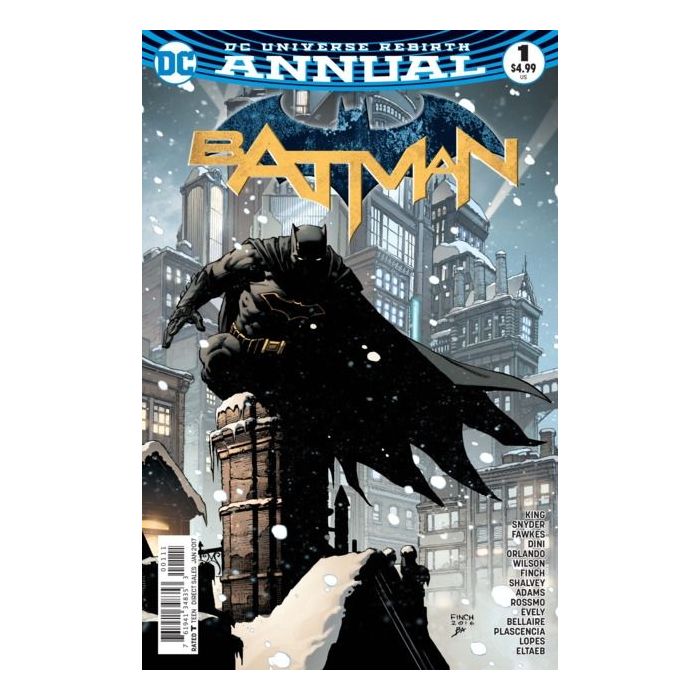Batman (2016) ANNUAL # 1 (9.0-VFNM) Harley Quinn, Neal Adams art House ...