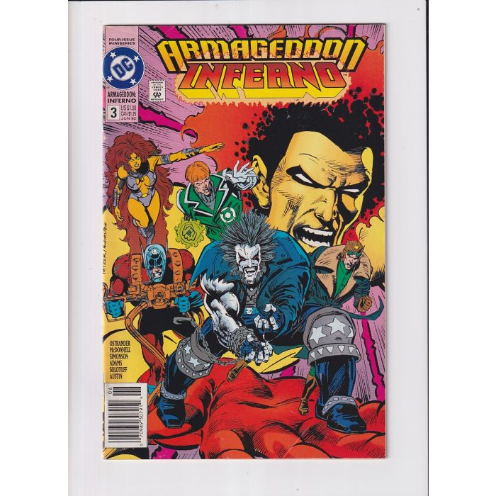 Armageddon Inferno (1992) # 3 Newsstand (6.0-FN) Lobo House Of M Comics