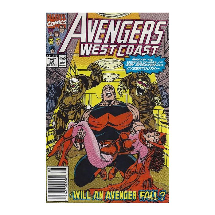 Avengers West Coast (1985) # 73 Newsstand (6.0-FN) Jawbreaker ...