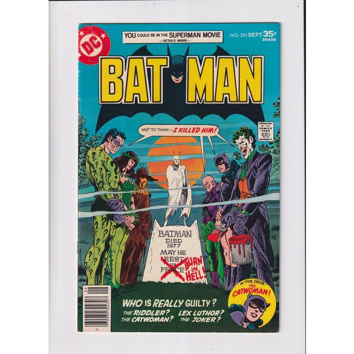 Batman (1940) # 291 (6.0-FN) (989132) Rogues Gallery House Of M Comics