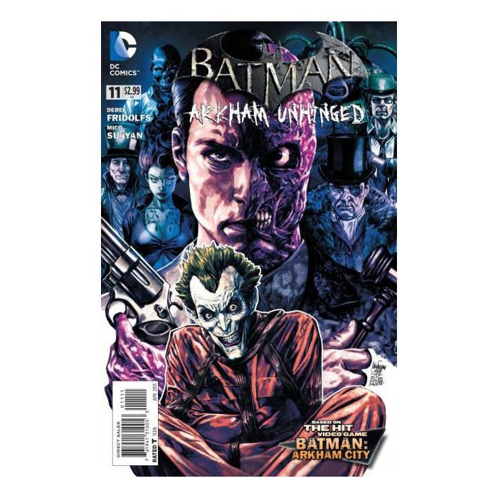 Joker Arkham Comic Unhin Batman: Arkham Unhinged Vol 1 4 | DC Database