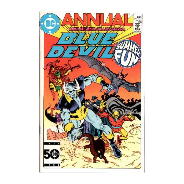 Blue Devil (1984) Annual # 1 (7.0-FVF) Phantom Stranger, Creeper, Man ...
