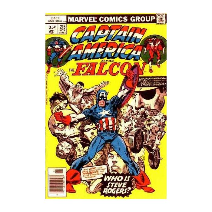 Captain America (1968) # 215 (5.0-VGF) George Tuska art House Of M Comics