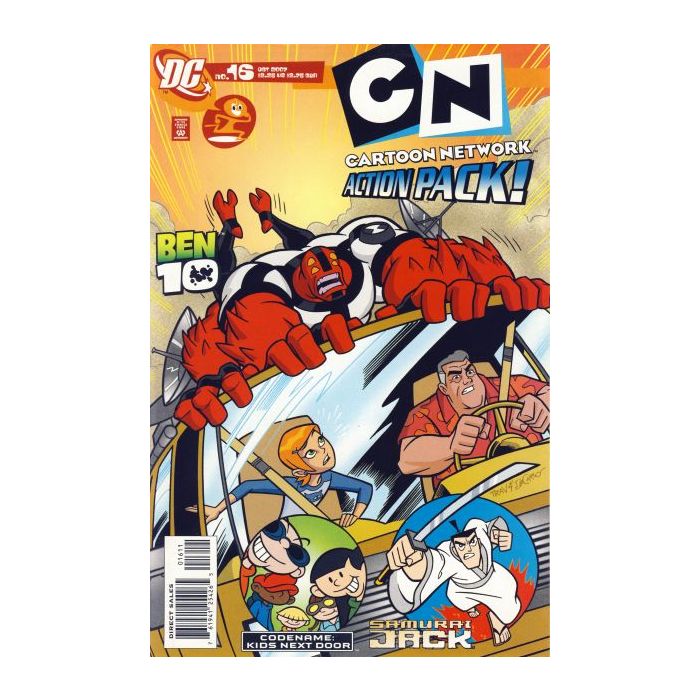 Cartoon Network Action Pack (2006) # 16 (6.0-FN) Ben 10, Samurai Jack ...