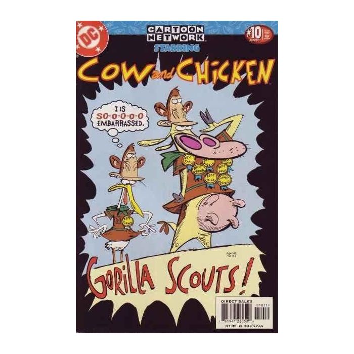 Cartoon Network Starring (1999) # 10 (7.0-FVF) Cow and Chicken House Of ...