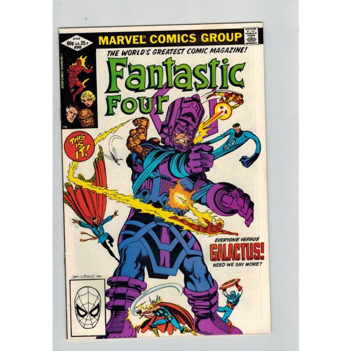 Fantastic Four (1961) # 243 (7.0-FVF) (670382) Galactus, Avengers, Dr ...